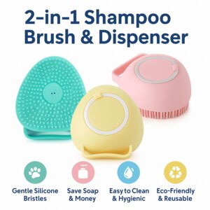 Bath Buddy Soap Dispensing Brush Get It Tomorrow by 7pm