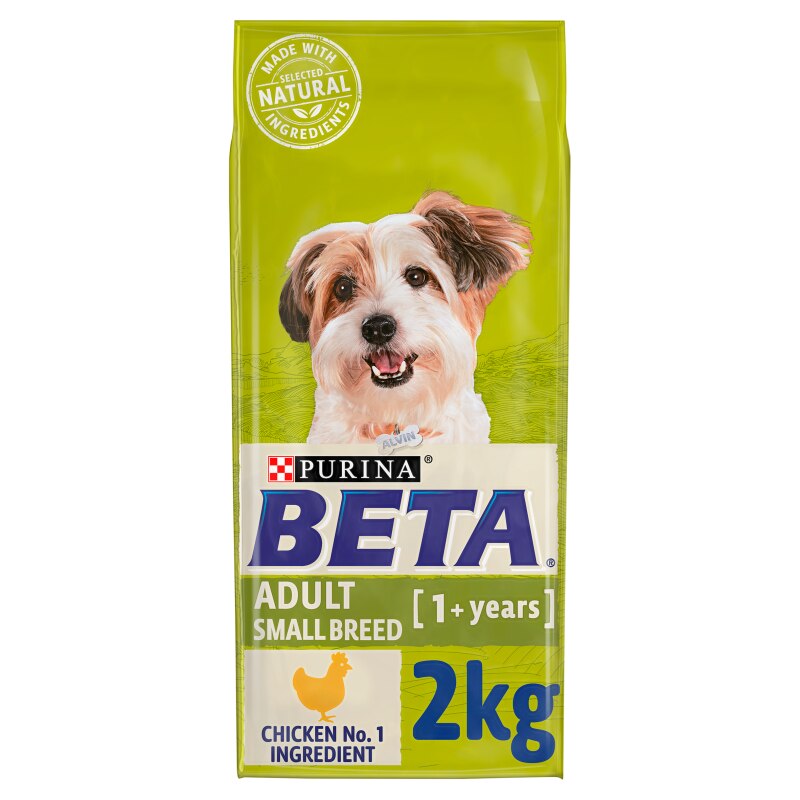 Beta Adult Small Breed Chicken Dry Dog Food - 2kg