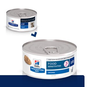 Hills Prescription Diet Z/D Cat Food 156G. On Sale at VetShop.co.uk