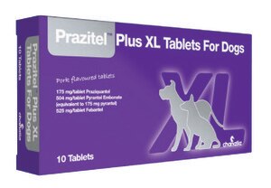 Prazitel Plus+ XL Worming Flavoured Tablets for Dogs - 1 Tablet - Buy ...